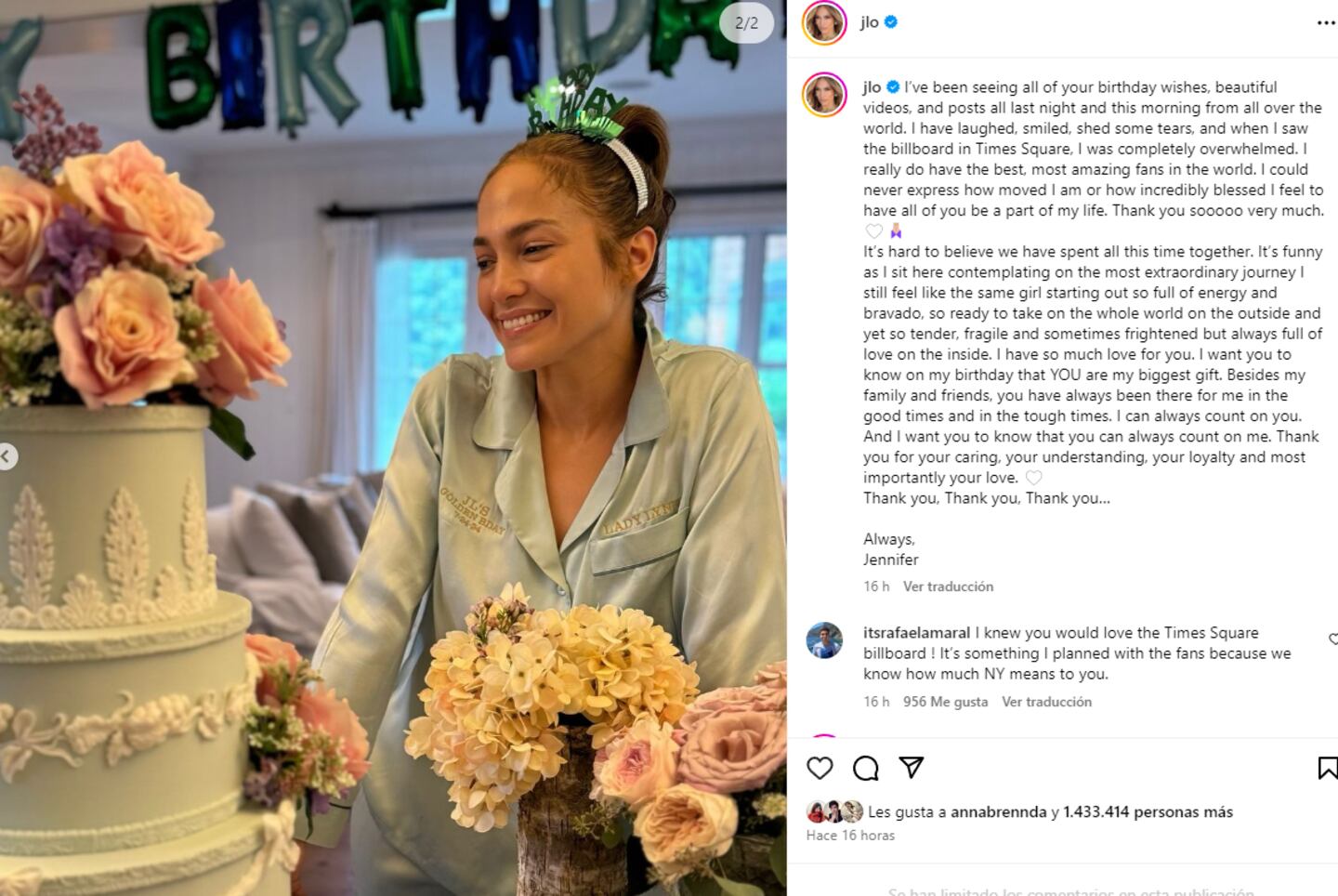 Jennifer Lopez alejó a Ben Affleck de su cumpleaños por esta razón ...