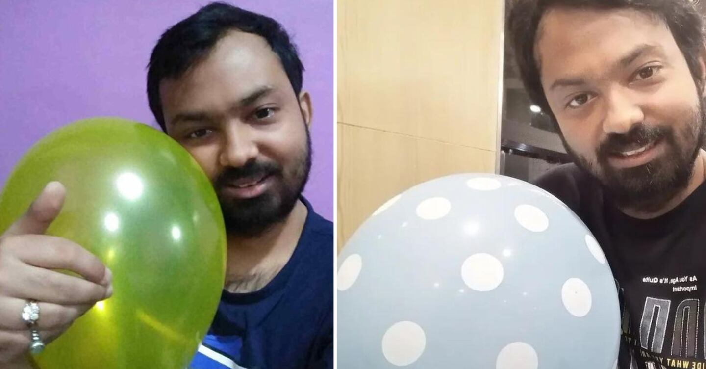 Hombre confiesa que le atraen sexualmente los globos y duerme con ellos ...